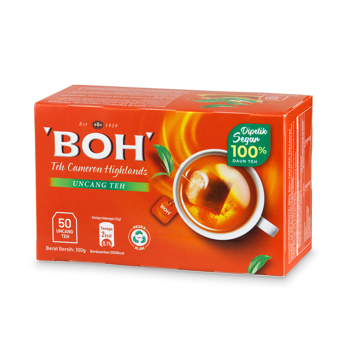 Boh Double Chamber Teabags 50pcs/pack – Jaya Grocer | Trendcell Sdn ...
