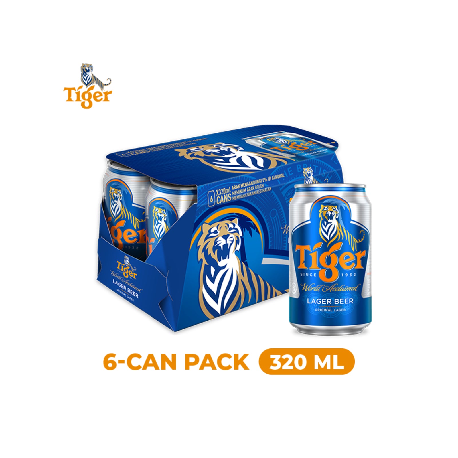 Tiger Beer (Can) 320ml – Jaya Grocer | Trendcell Sdn. Bhd. SSM ...