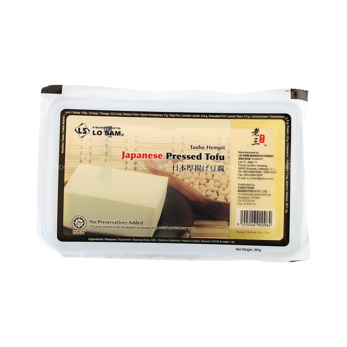 Lo Sam Japanese Pressed Tofu 360g – Jaya Grocer | Trendcell Sdn. Bhd ...
