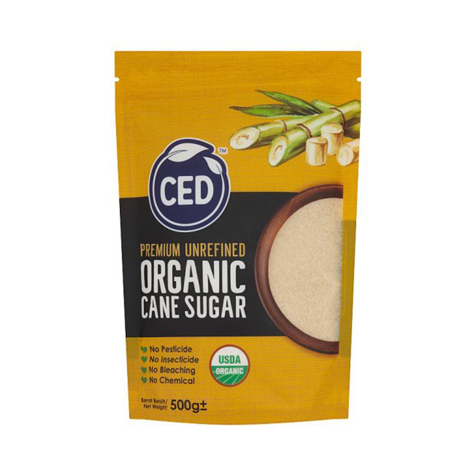 CED Organic Sugar 500g – Jaya Grocer | Trendcell Sdn. Bhd. SSM ...