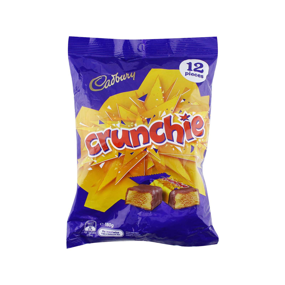 Cadbury Crunchie Mini Pack 180g – Jaya Grocer | Trendcell Sdn. Bhd. SSM ...