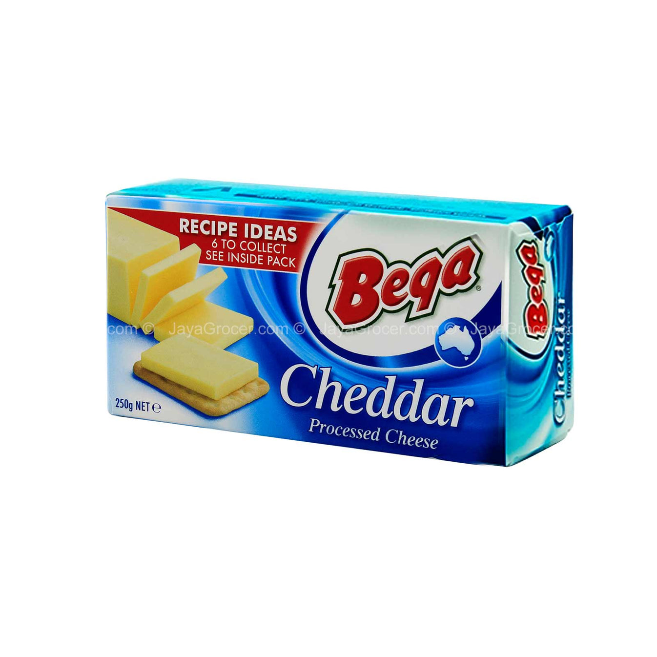 Bega Processed Cheddar Cheese Block 250g – Jaya Grocer | Trendcell Sdn ...