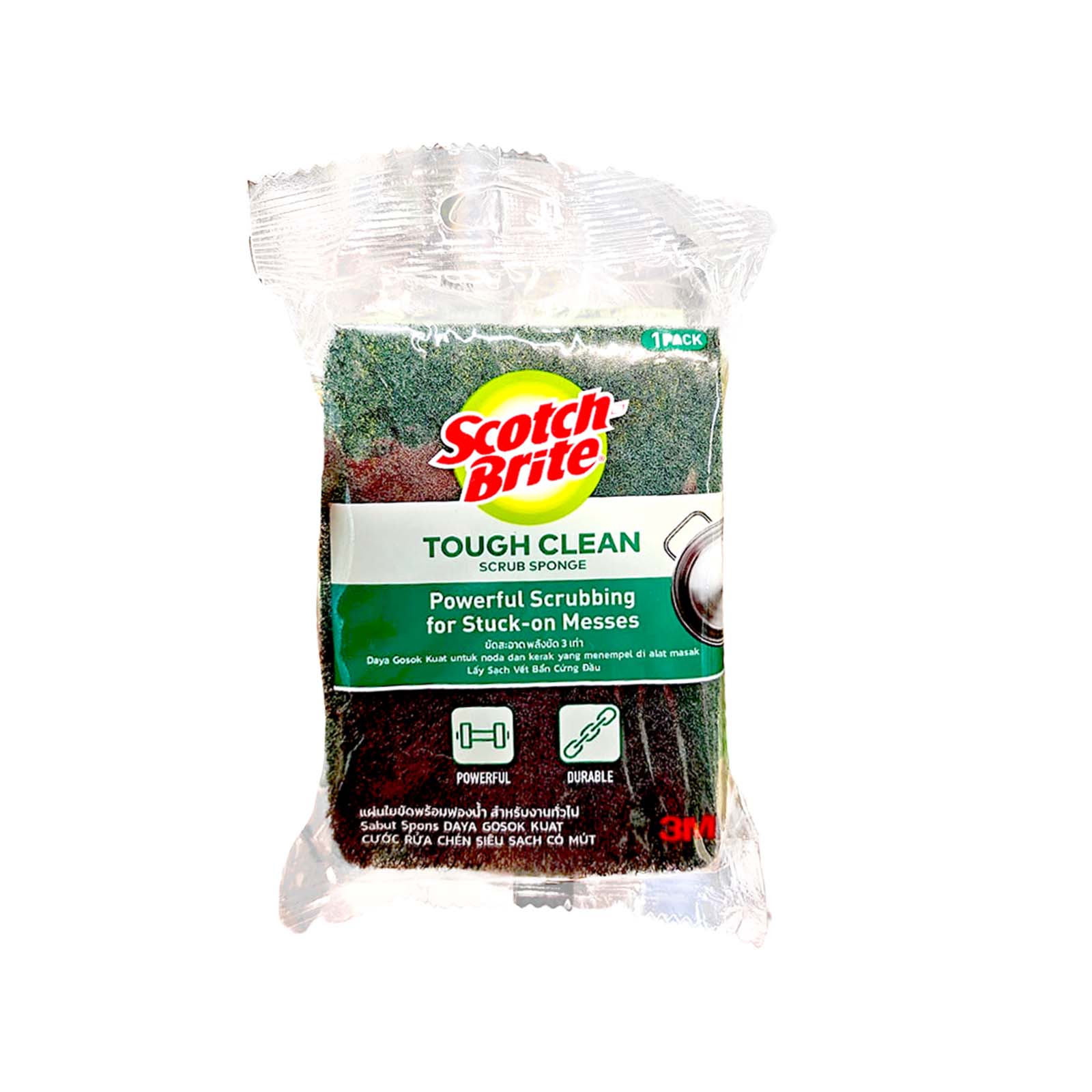 Scotch Brite Heavy Duty Scouring Sponge 21-B 1unit – Jaya Grocer For ...