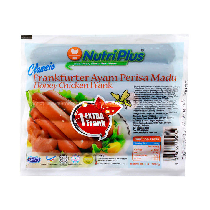 Nutriplus Honey Chicken Frank 300g – Jaya Grocer | Trendcell Sdn. Bhd ...