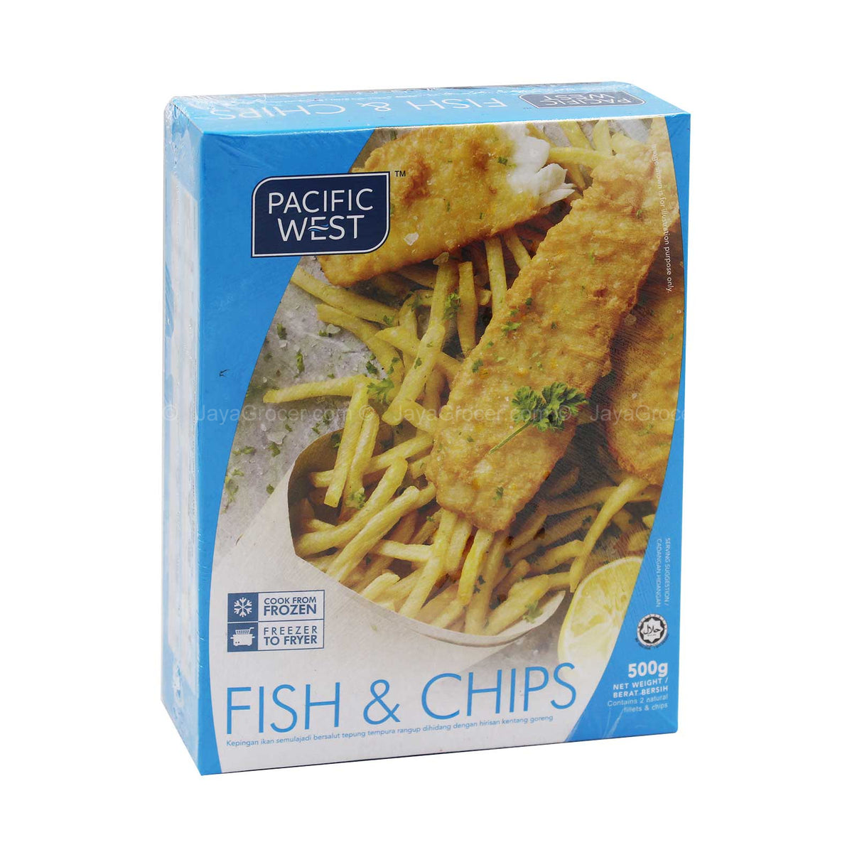 Pacific West Fish and Chips 500g – Jaya Grocer | Trendcell Sdn. Bhd ...