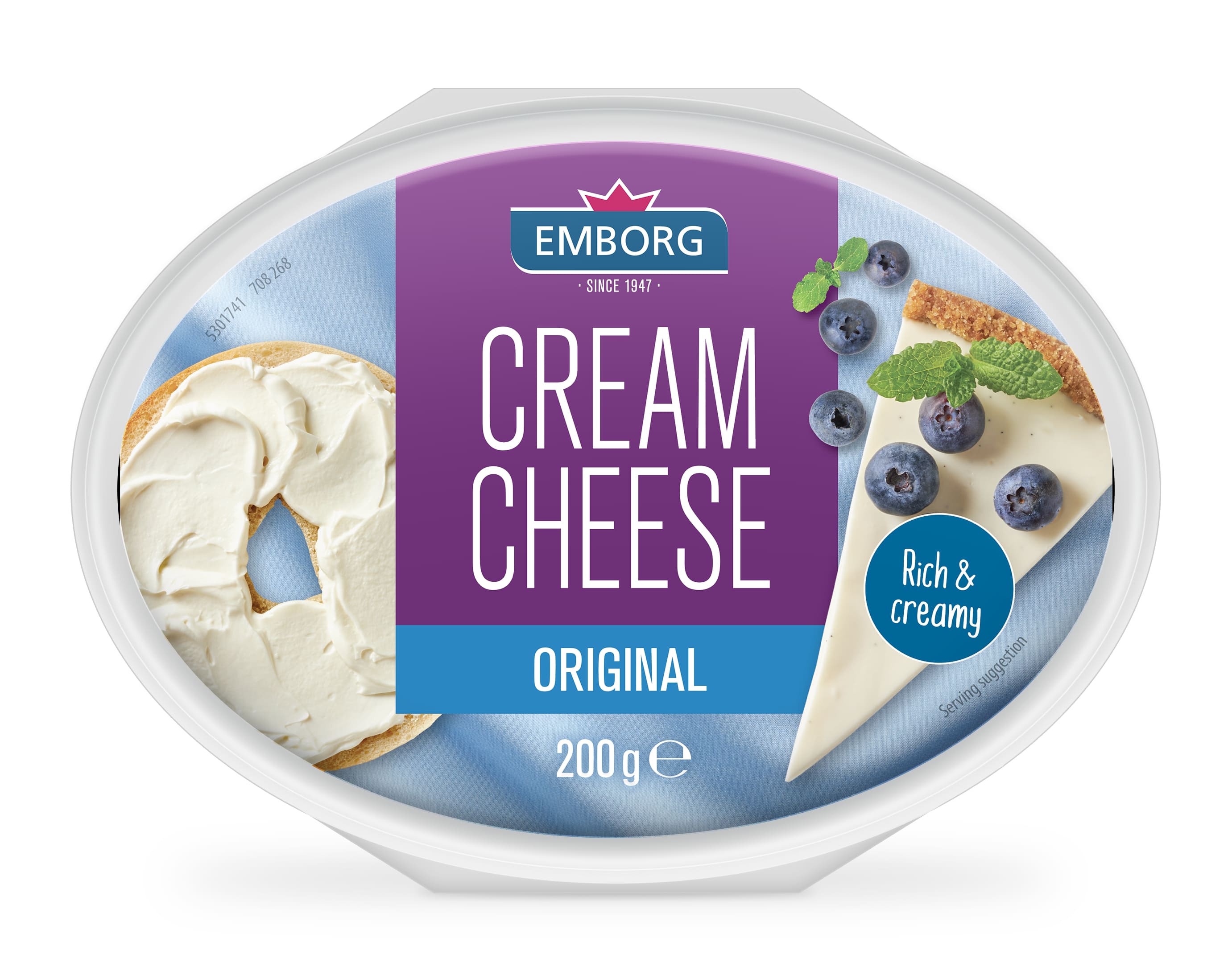 Emborg Classic Flavour Cream Cheese Spreadable 200g – Jaya Grocer ...