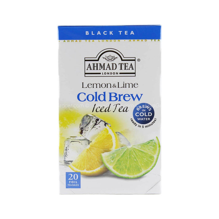 Ahmad Tea Lemon & Lime Cold Brew Iced Tea 42g – Jaya Grocer | Trendcell ...