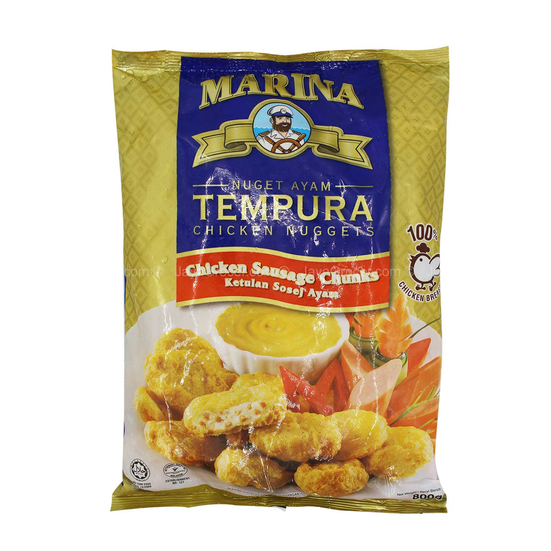 Marina Tempura Chicken Nugget Sausage Chunks 750g – Jaya Grocer ...