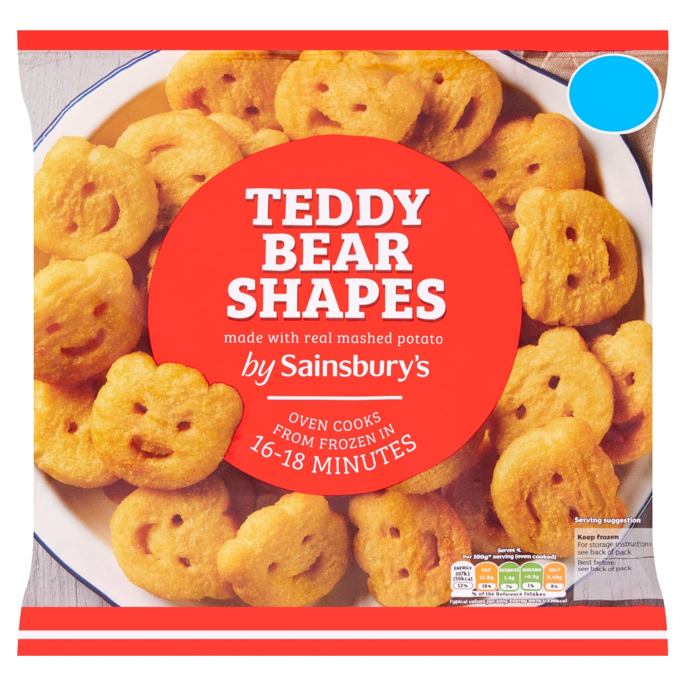 Sainsbury's Frozen Teddy Shapes Potatoes 500g – Jaya Grocer | Trendcell ...